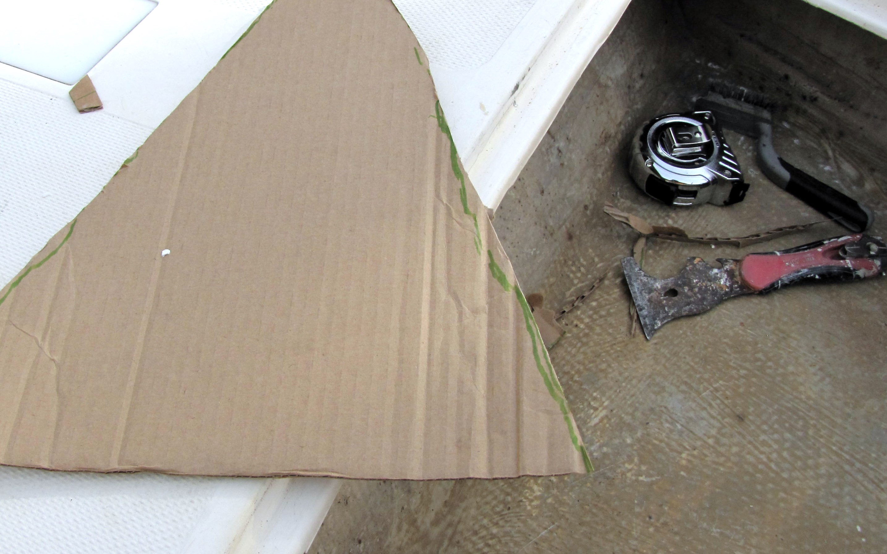 Catalina Anchor Locker and V-Berth | Martin J. Laight