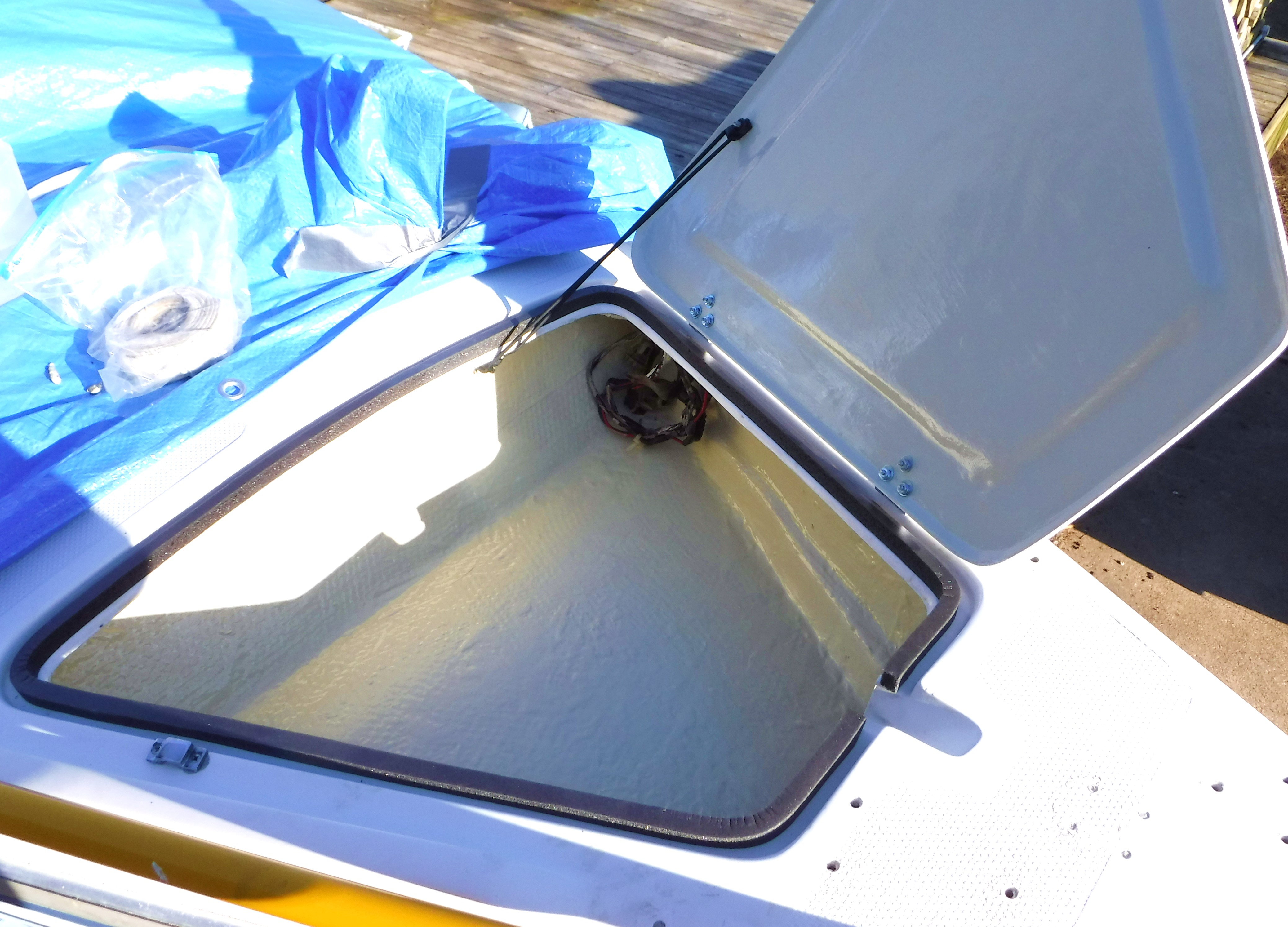 Catalina Anchor Locker and V-Berth | Martin J. Laight